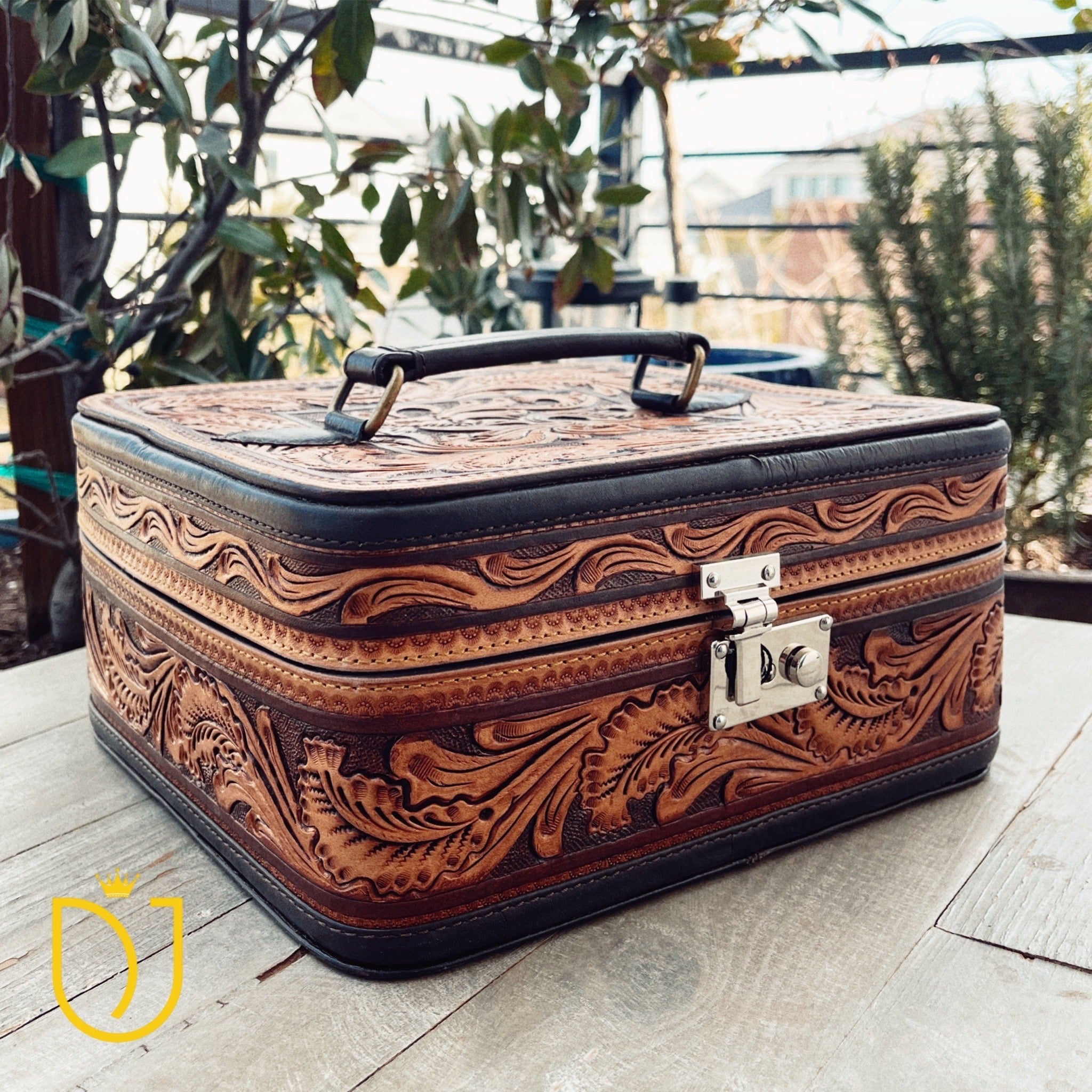 Shop Hand Tooled Western Leather Jewelry Boxes
