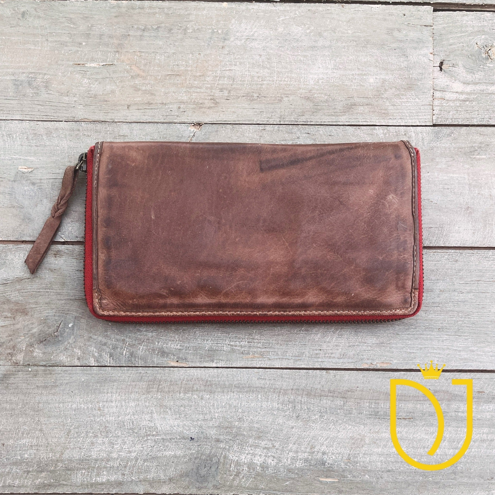 The James Vintage Leather Wallet - Shop Dodi Jo's