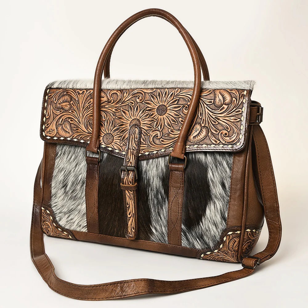 Boiler Bay Hand Tooled Leather Tote Bag – Dodi Jo's