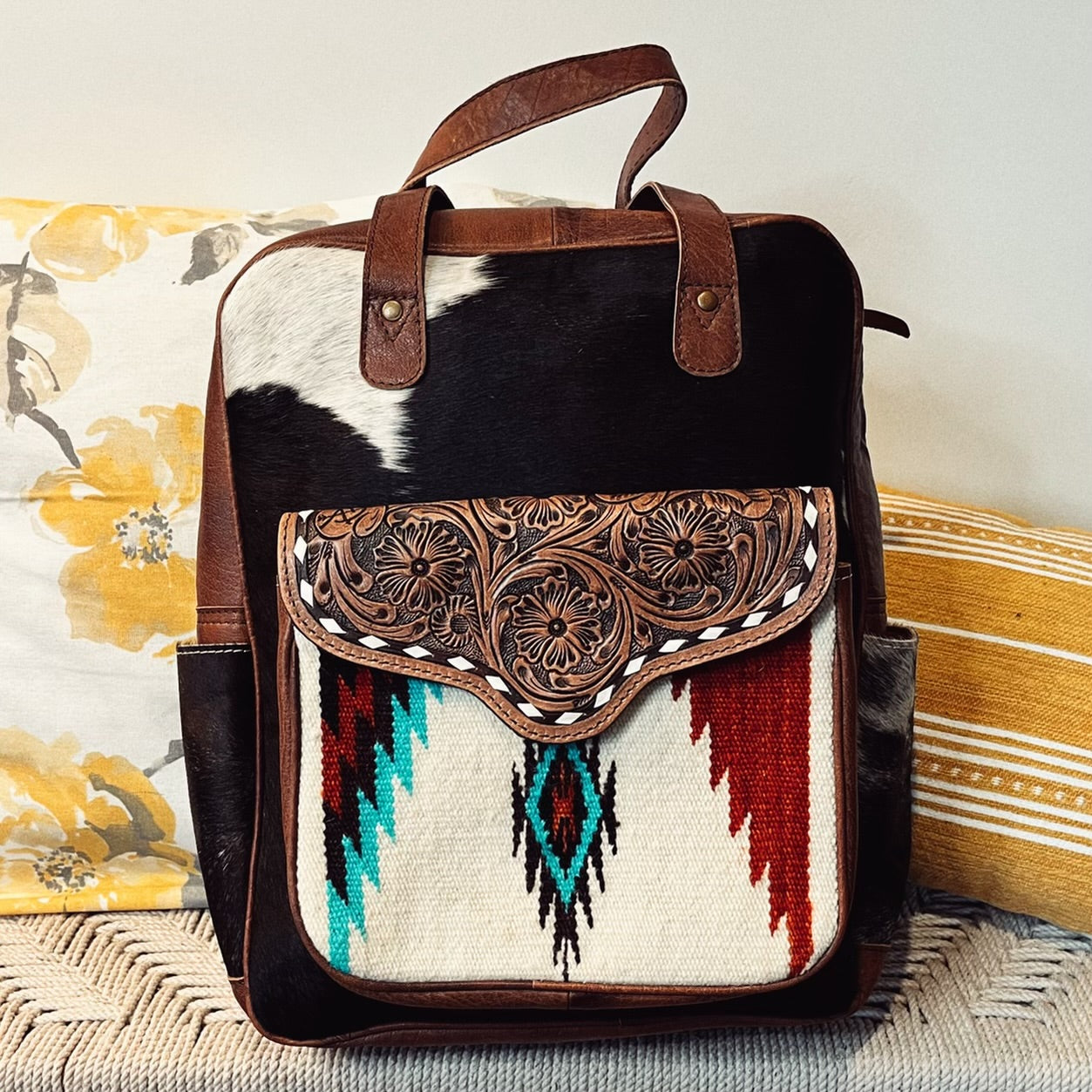 Kodiak Western Leather Backpack – Dodi Jo's