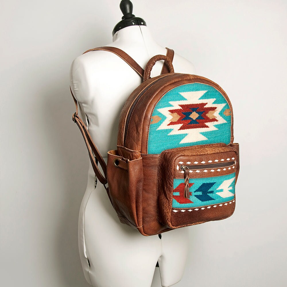 Rocky Ridge Western Leather Backpack – Dodi Jo's