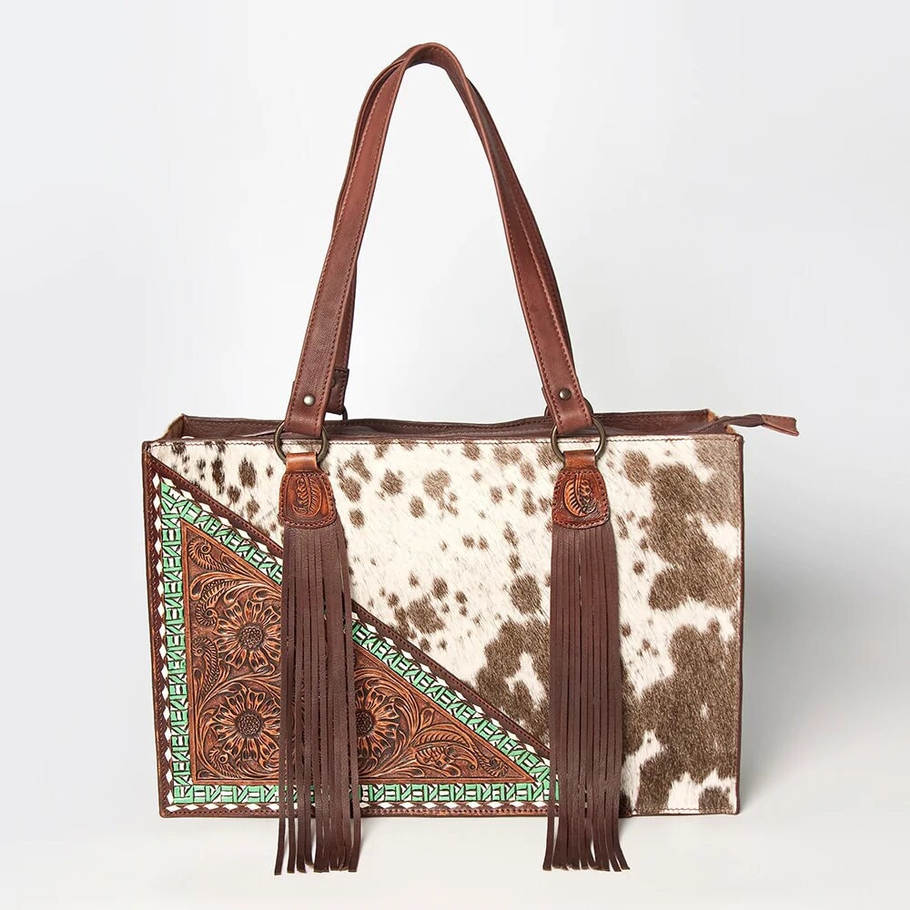 Bandera Western Leather Shoulder Tote Bag – Dodi Jo's