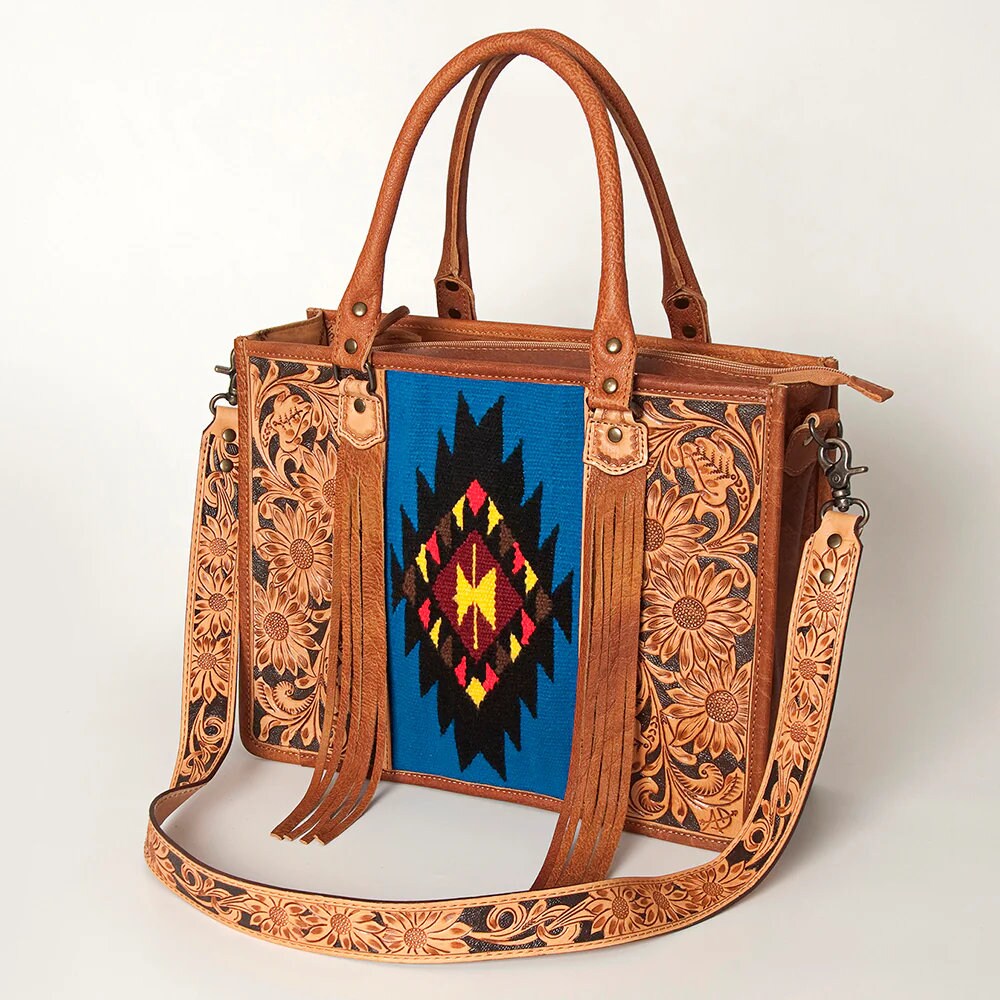 Blue Rock Western Leather Crossbody Purse – Dodi Jo's