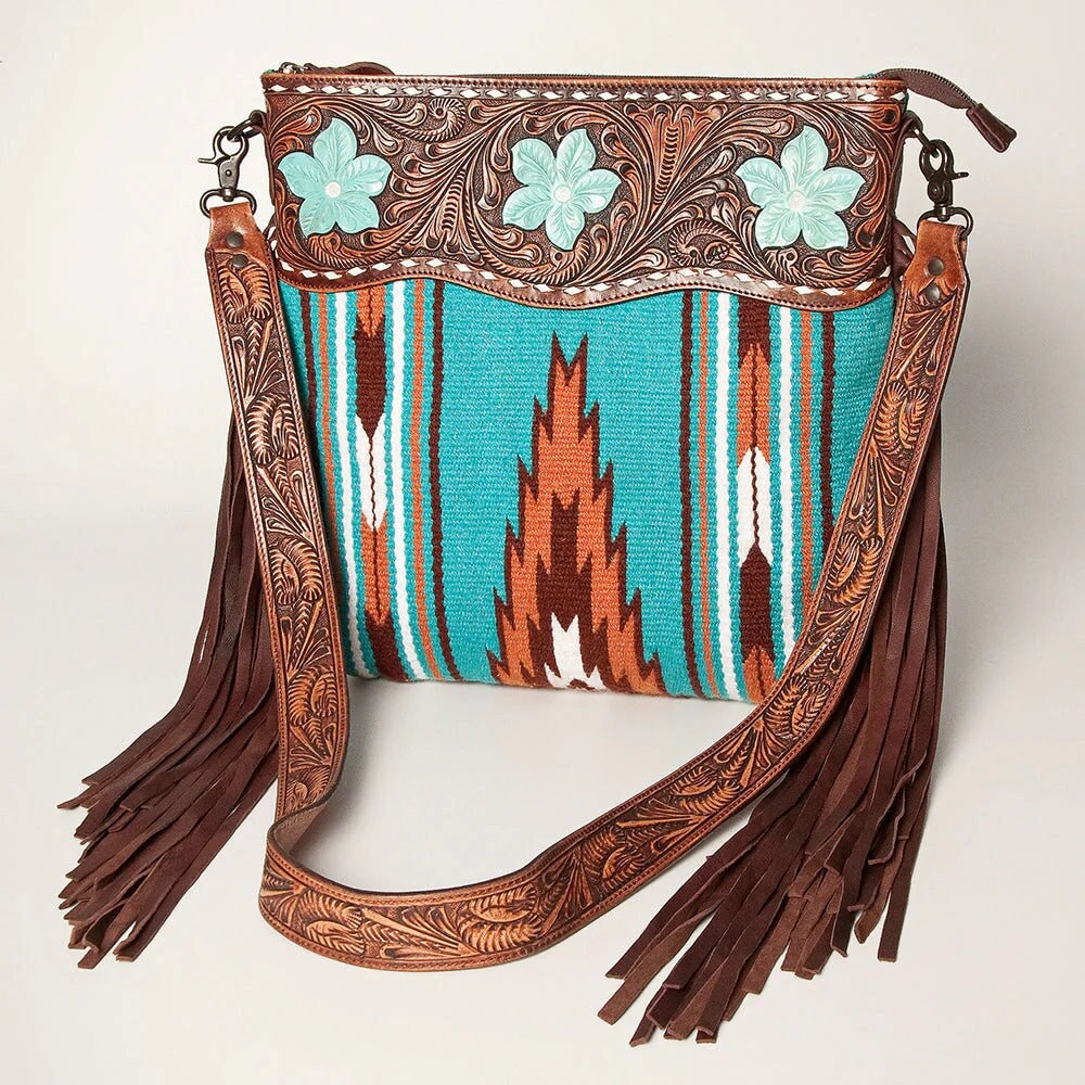 Windmill Western Leather Crossbody Purse – Dodi Jo's