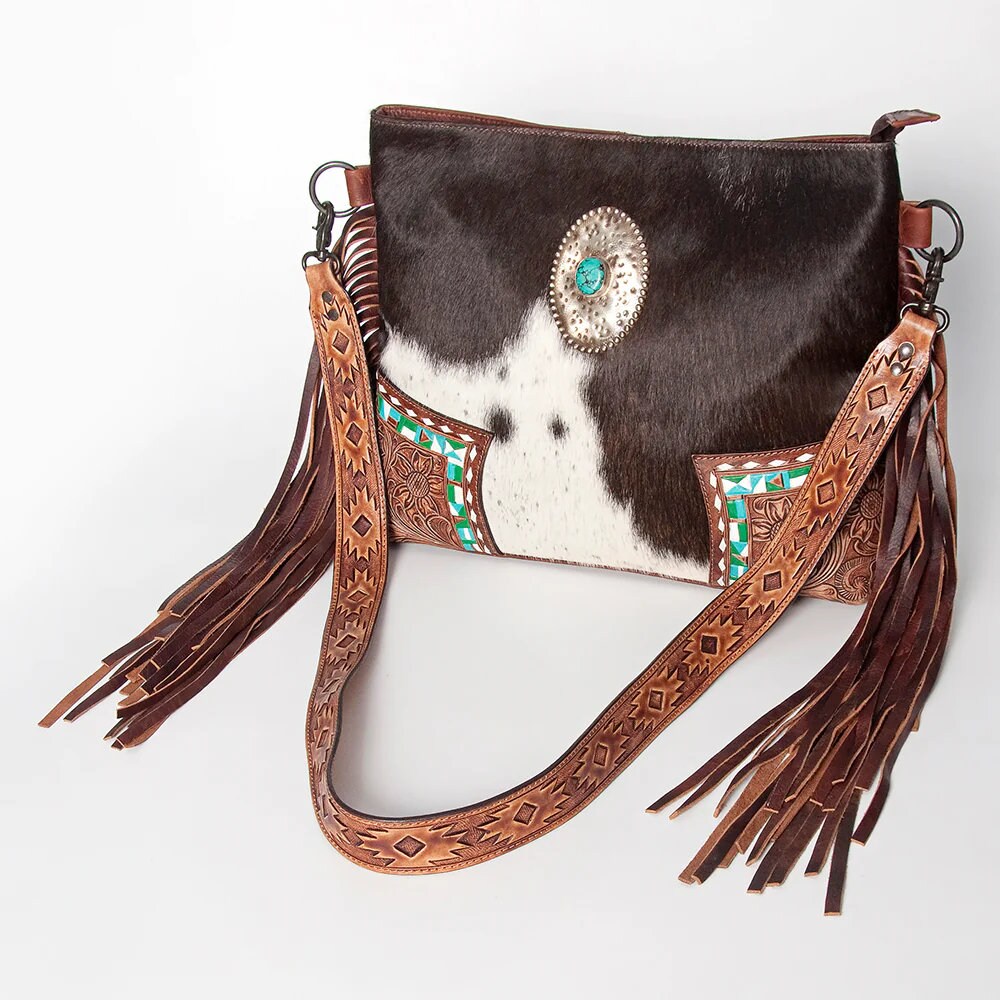 Coyote Wells Western Leather Crossbody Purse – Dodi Jo's