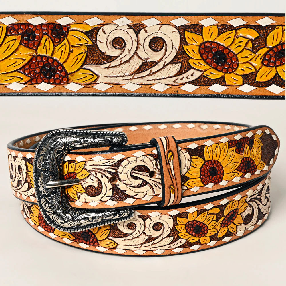 Hayfield Hand Tooled Leather Belt – Dodi Jo's